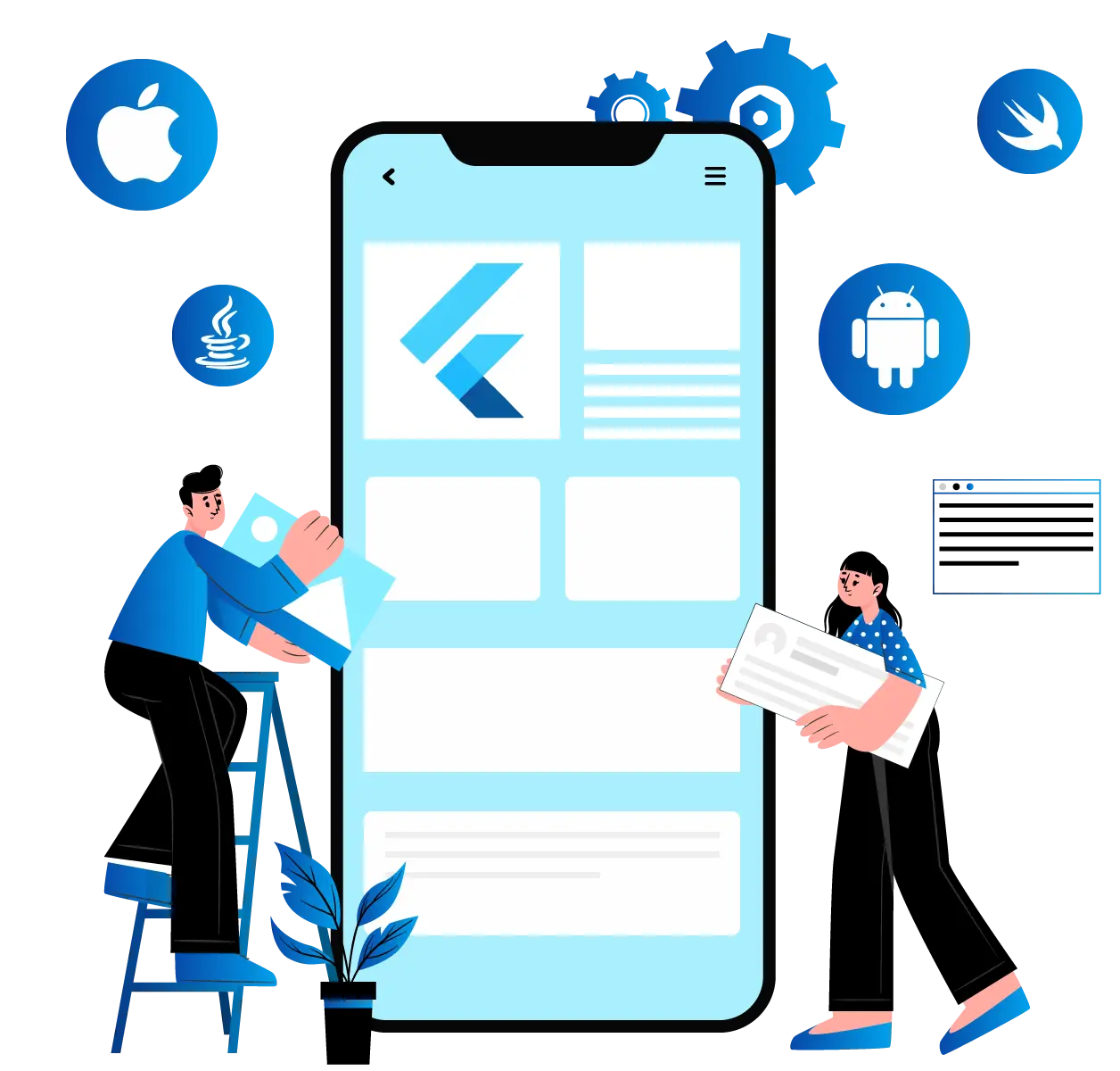 Hire Us - Mobile - Flutter Developer | BSIT Best Web And App ...